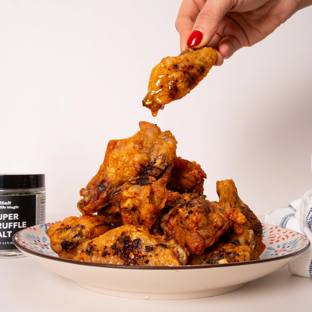 Crispy Truffle Chicken Wings - SydPlayEat - SydSauce & SydSalt